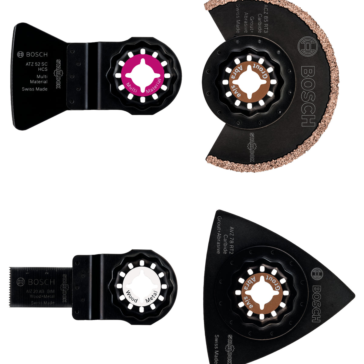 Bosch Professional 4-Piece OMT Set for Tiling – GS Workwear